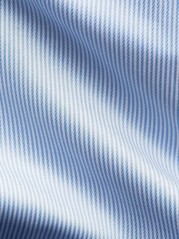 Eton Striped Twill Contemporary-fit Shirt
