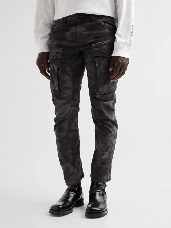 G-star Raw Rovic Zip 3d Regular Tape Cargo Pants - Grey
