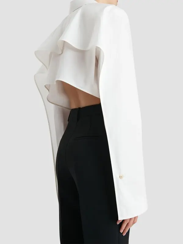 Khaite Fritz Cotton Boxy Shirt