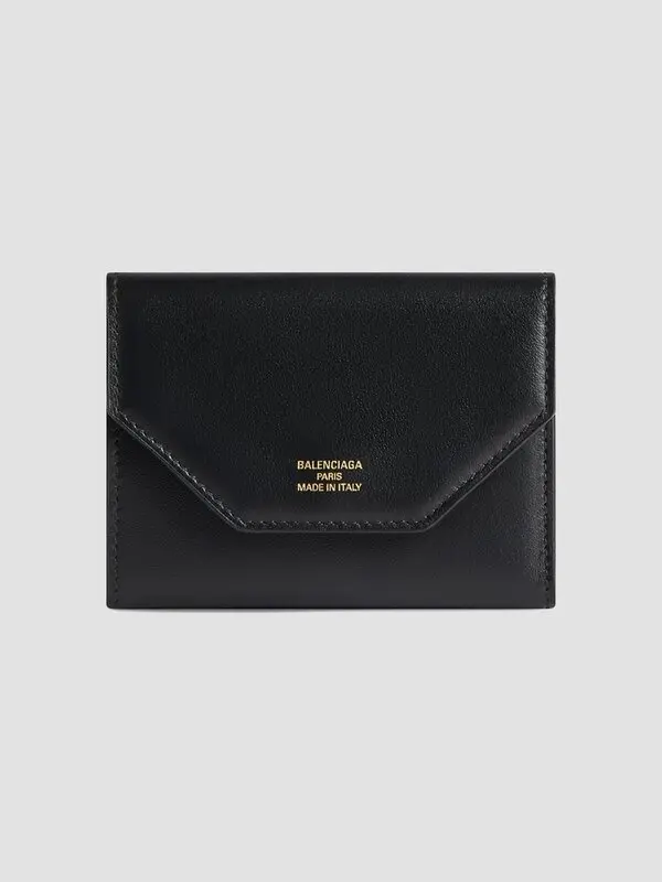 Balenciaga Envelope Compact Wallet With Card Holder
