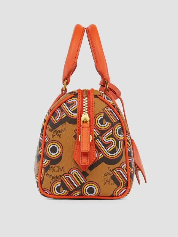 Mcm Ella Boston Small Visetos Bag