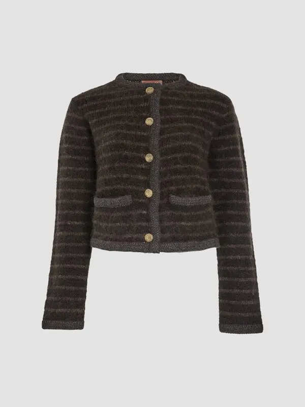 Altuzarra Mack Alpaca-blend Jacket - Fudge