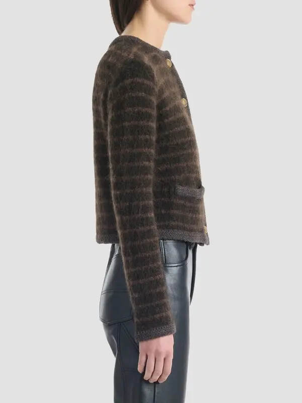 Altuzarra Mack Alpaca-blend Jacket - Fudge