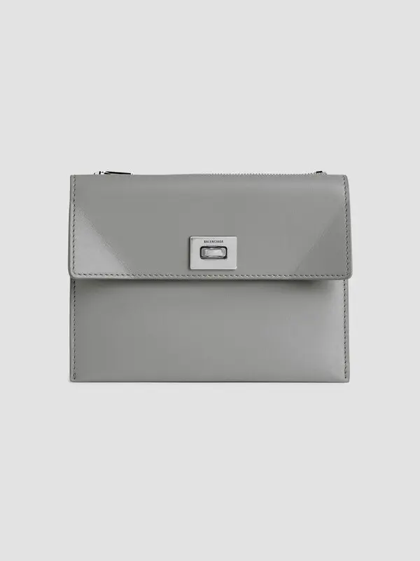 Balenciaga Rodeo Large Coin And Card Holder - Cloud Grey