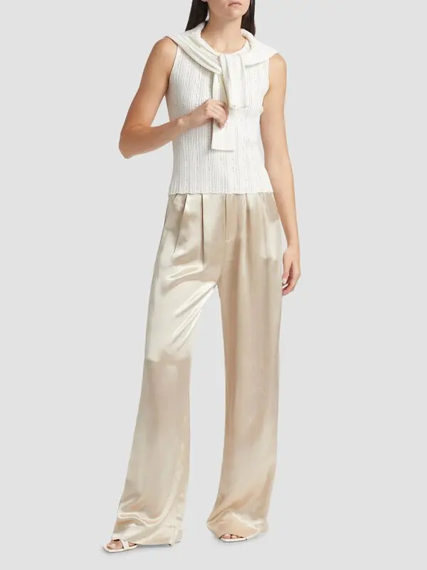 Adam Lippes Pointelle Jacquard Top