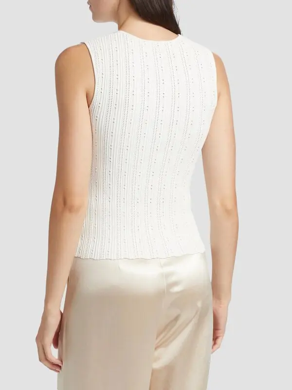 Adam Lippes Pointelle Jacquard Top