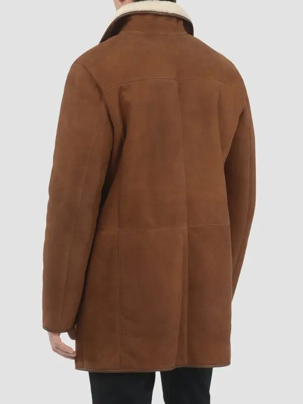 Gorski Merino Shearling Lamb Stroller Jacket - Cognac