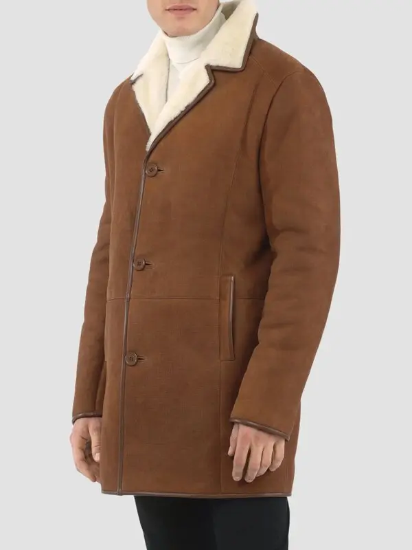 Gorski Merino Shearling Lamb Stroller Jacket - Cognac