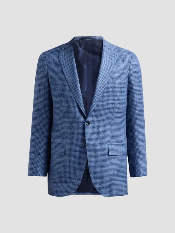 Kiton Cashmere Houndstooth Sport Coat