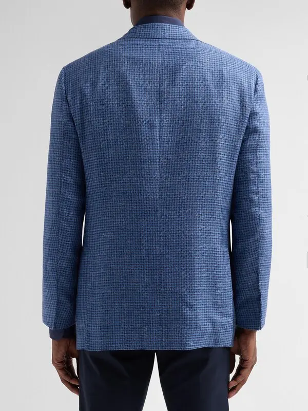 Kiton Cashmere Houndstooth Sport Coat