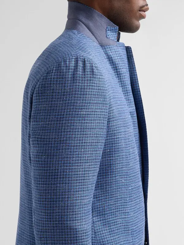 Kiton Cashmere Houndstooth Sport Coat
