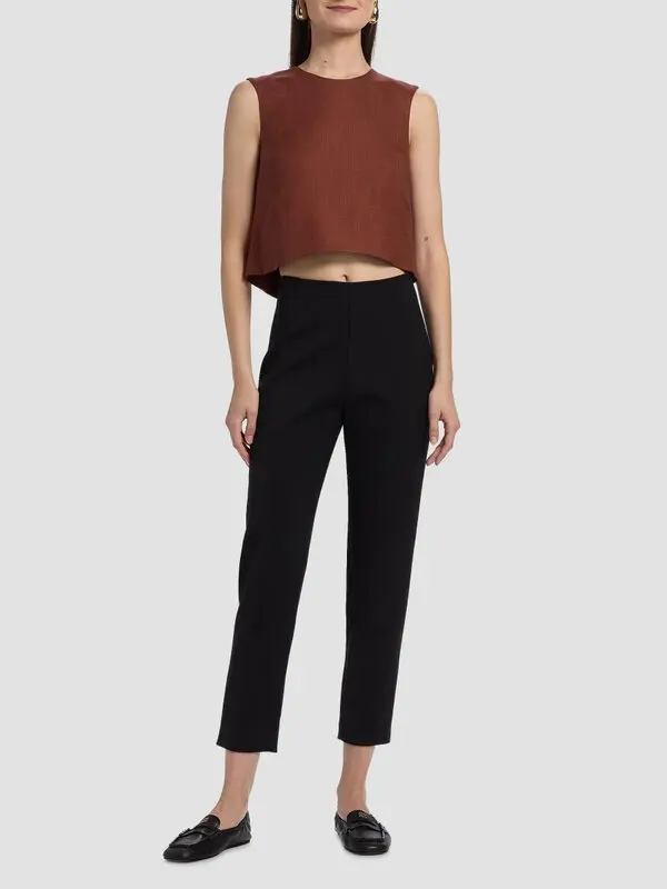 Adam Lippes Kit Compact Knit Pants
