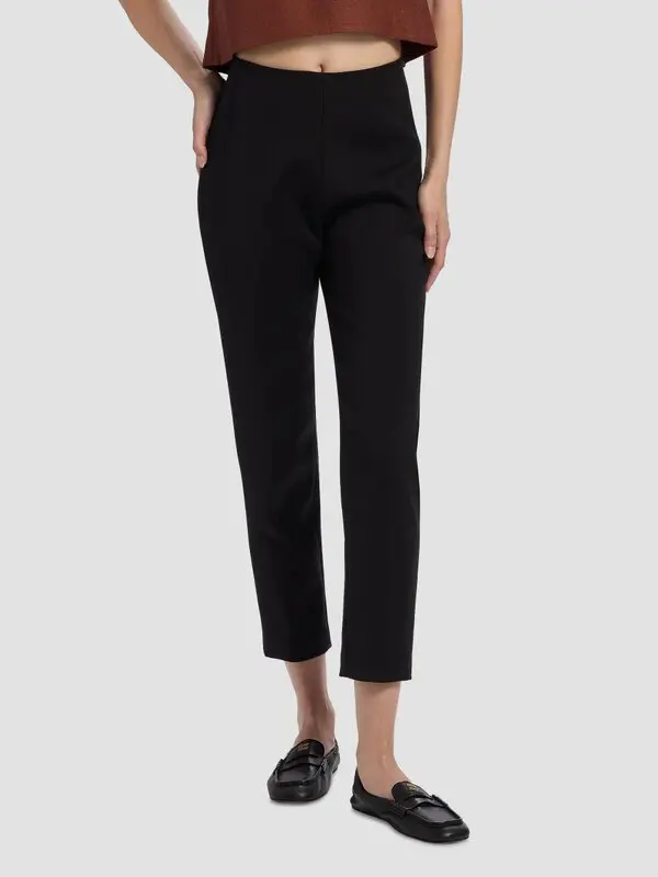 Adam Lippes Kit Compact Knit Pants