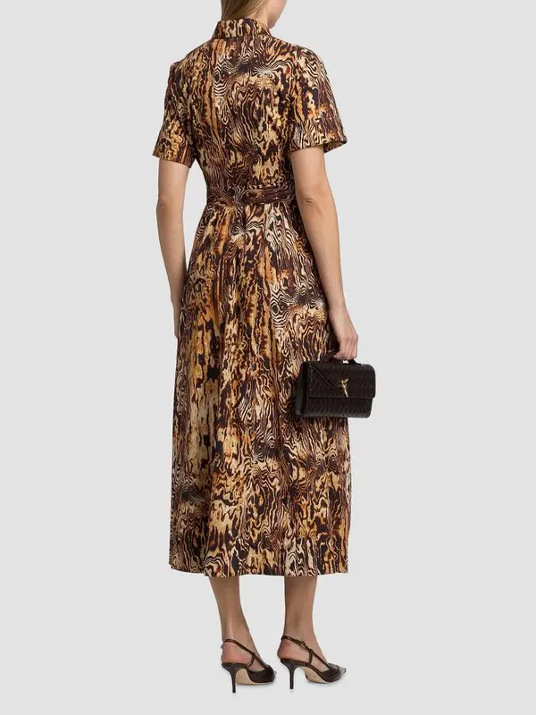 Adam Lippes Leighton Printed Poplin Shirtdress