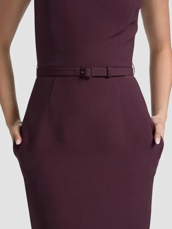 Adam Lippes Annette Wool-silk Sheath Dress