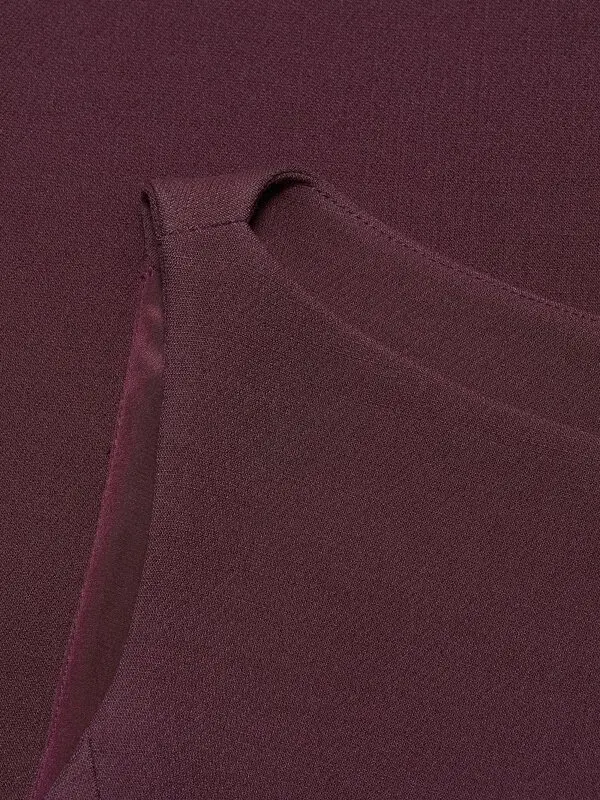 Adam Lippes Annette Wool-silk Sheath Dress
