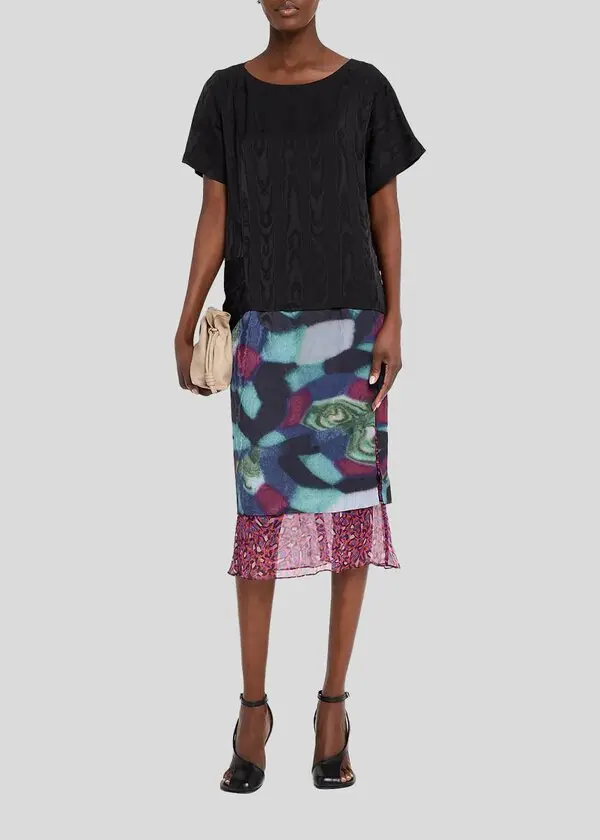 Dries Van Noten Caressa Draped Top