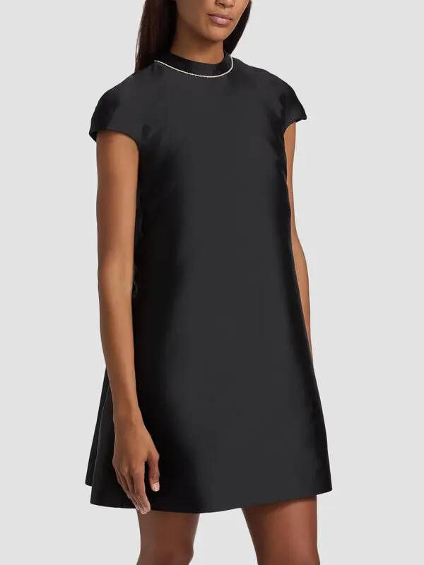 Prabal Gurung Faux Pearl Embellished Mini Dress