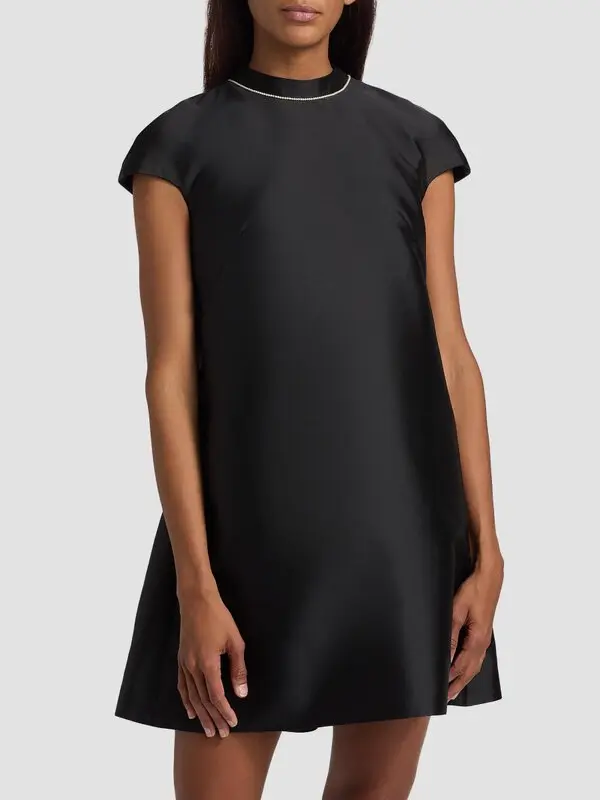 Prabal Gurung Faux Pearl Embellished Mini Dress
