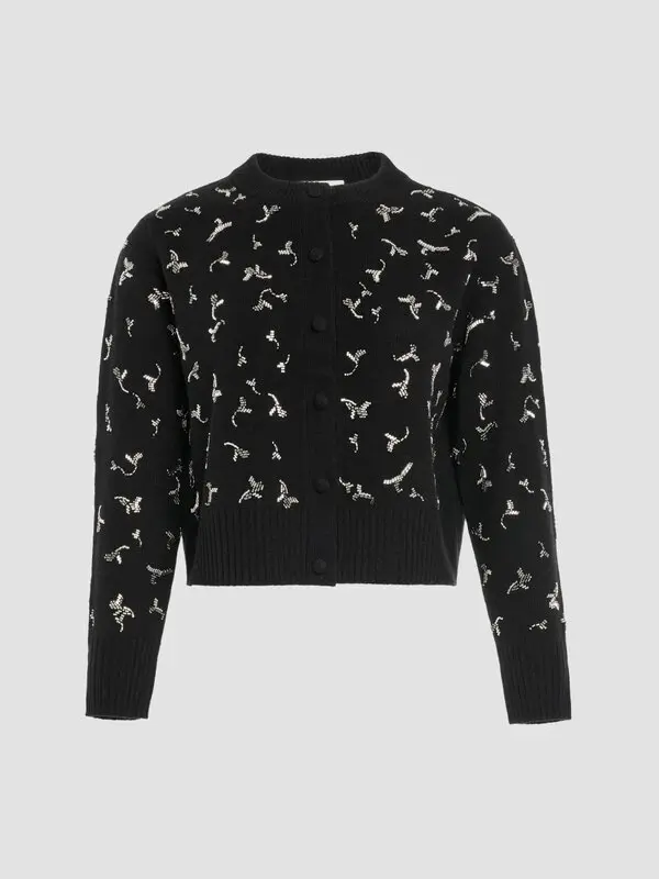 Altuzarra Vaughn Pattern Wool Cardigan