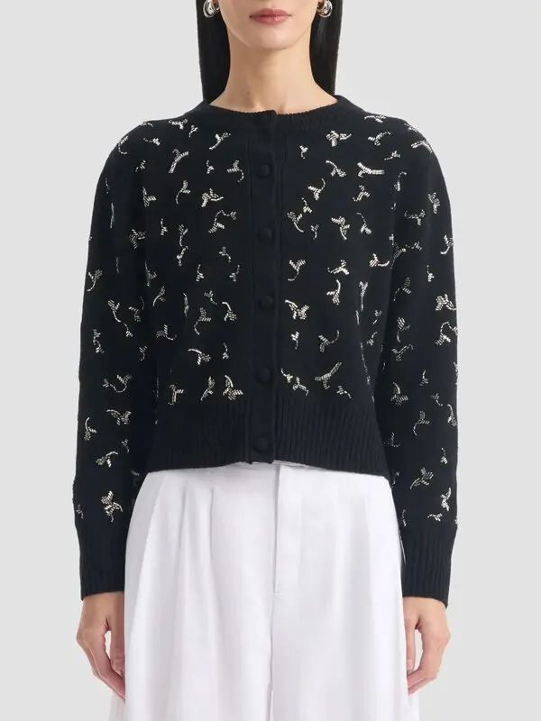 Altuzarra Vaughn Pattern Wool Cardigan