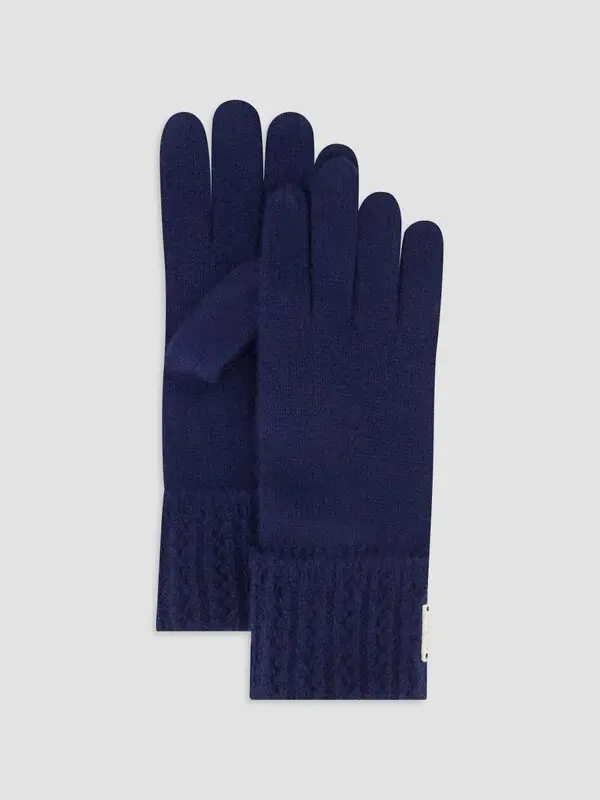 Gorski Select Cashmere Gloves - Navy