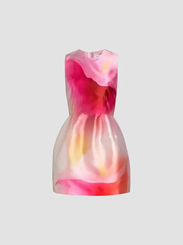 Prabal Gurung Dyed Twill Cocktail Minidress