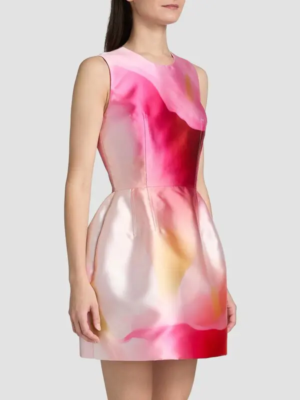 Prabal Gurung Dyed Twill Cocktail Minidress