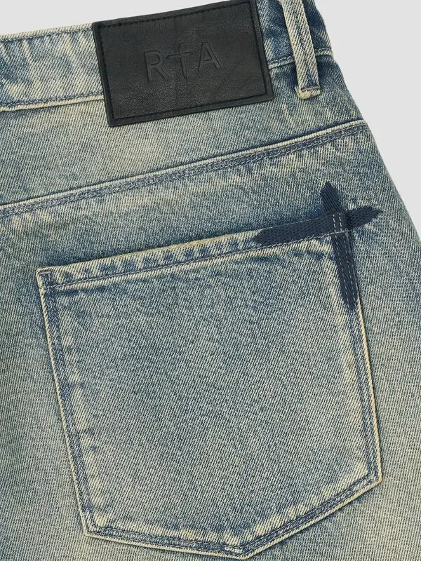 RtA Exodus Gustavo Denim Bermuda Shorts