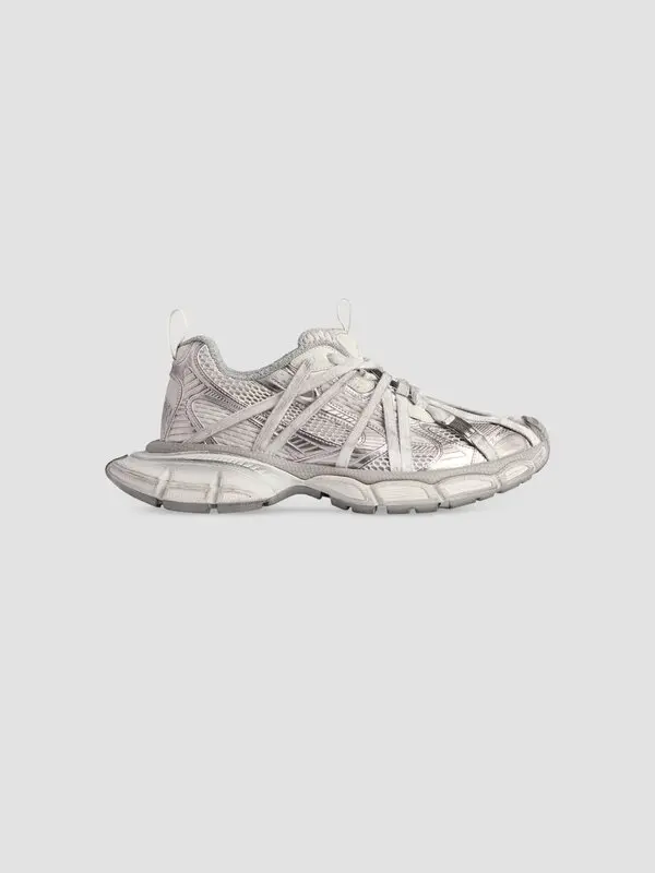 Balenciaga 3xl Extreme Laces B Sneakers - Grey