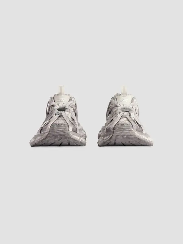 Balenciaga 3xl Extreme Laces B Sneakers - Grey
