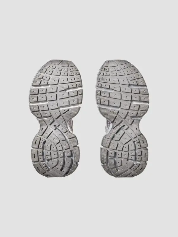 Balenciaga 3xl Extreme Laces B Sneakers - Grey