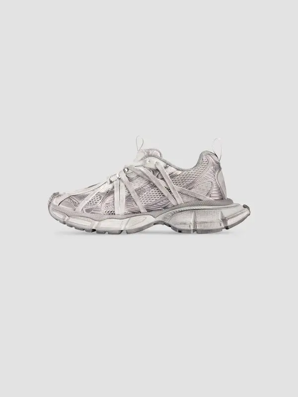 Balenciaga 3xl Extreme Laces B Sneakers - Grey