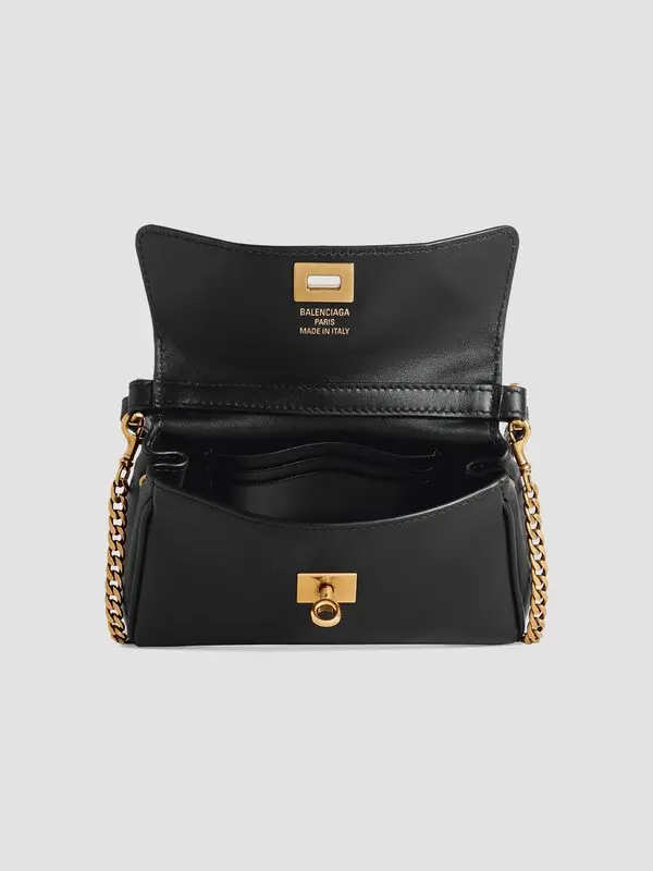 Balenciaga Rodeo Nano Shoulder Bag With Chain