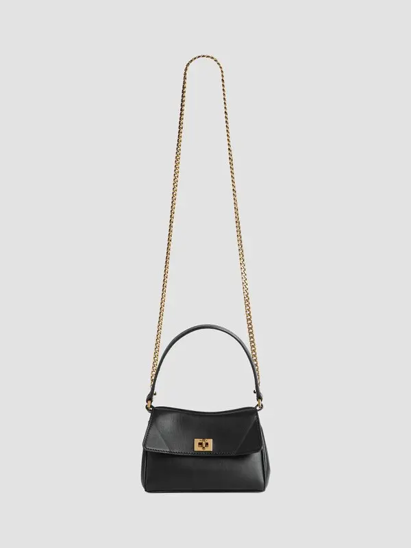 Balenciaga Rodeo Nano Shoulder Bag With Chain