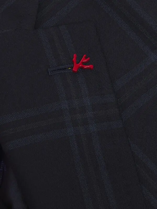 Isaia Delain Plaid Wool Jacket