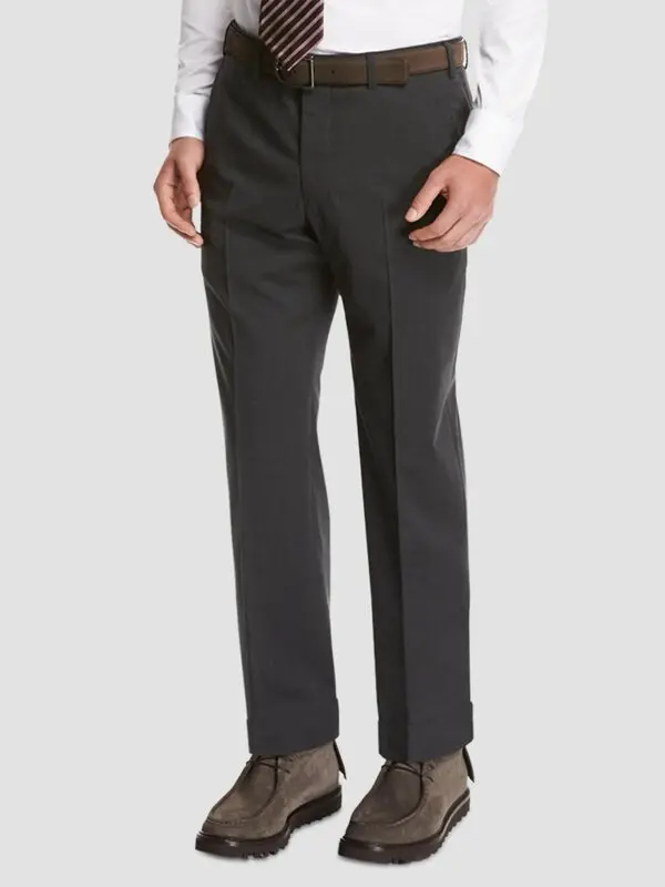 Giorgio Armani Crease-front Wool Trousers