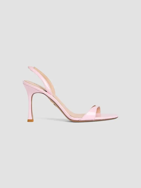 Retrofete Fortune 100mm Leather Slingback Sandals