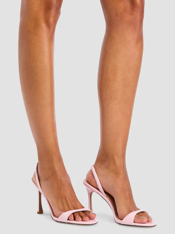Retrofete Fortune 100mm Leather Slingback Sandals