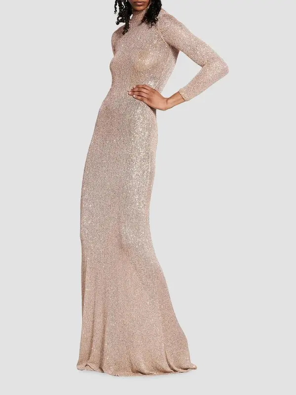 Balenciaga Maxi Dress - Brown