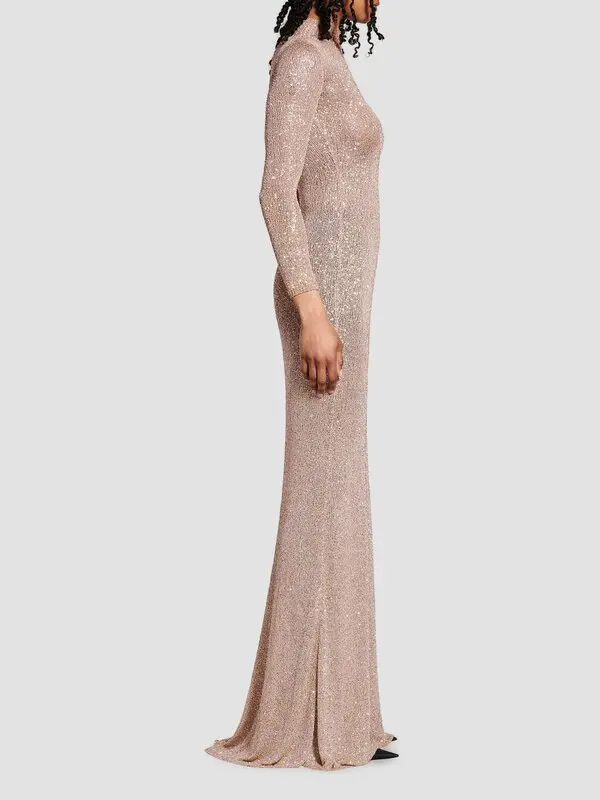 Balenciaga Maxi Dress - Brown
