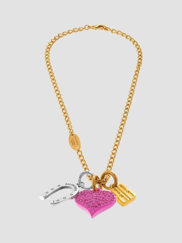 Balenciaga Carousel Horseshoe Collector Necklace