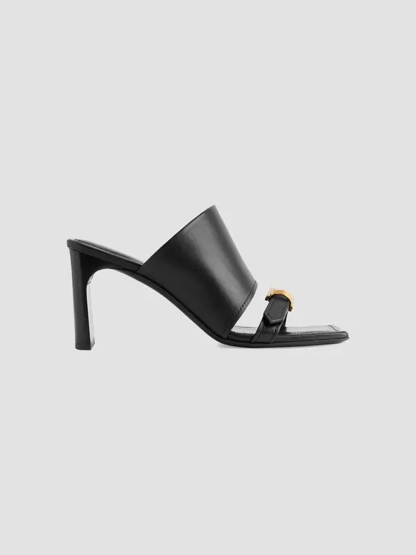 Balenciaga Bel Air 80mm Sandals - Black