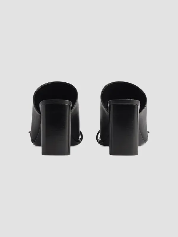Balenciaga Bel Air 80mm Sandals - Black