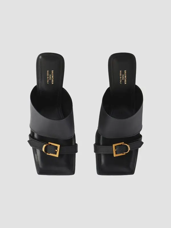Balenciaga Bel Air 80mm Sandals - Black