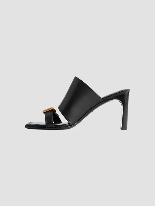 Balenciaga Bel Air 80mm Sandals - Black