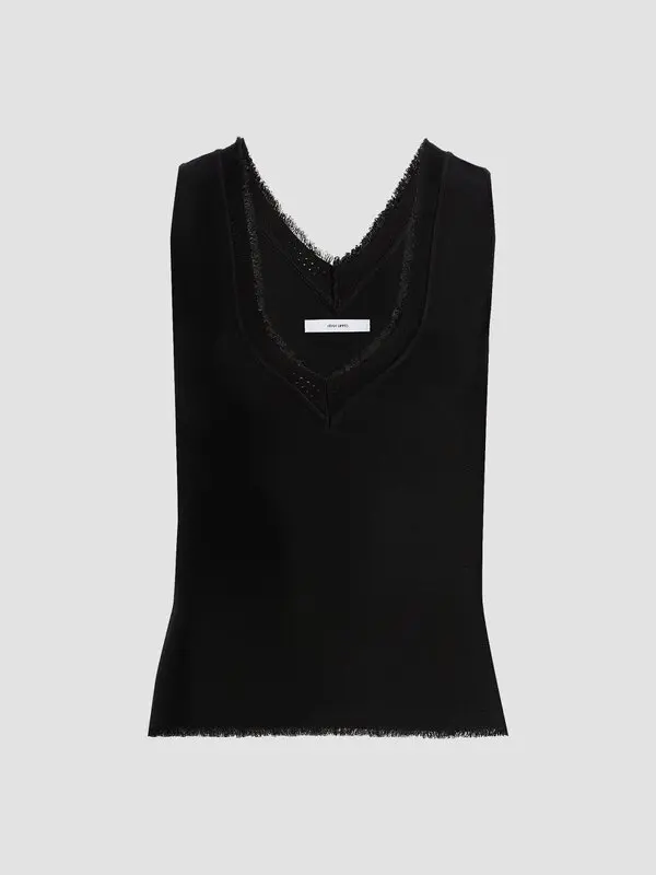 Adam Lippes Ria Fringe-edge Top