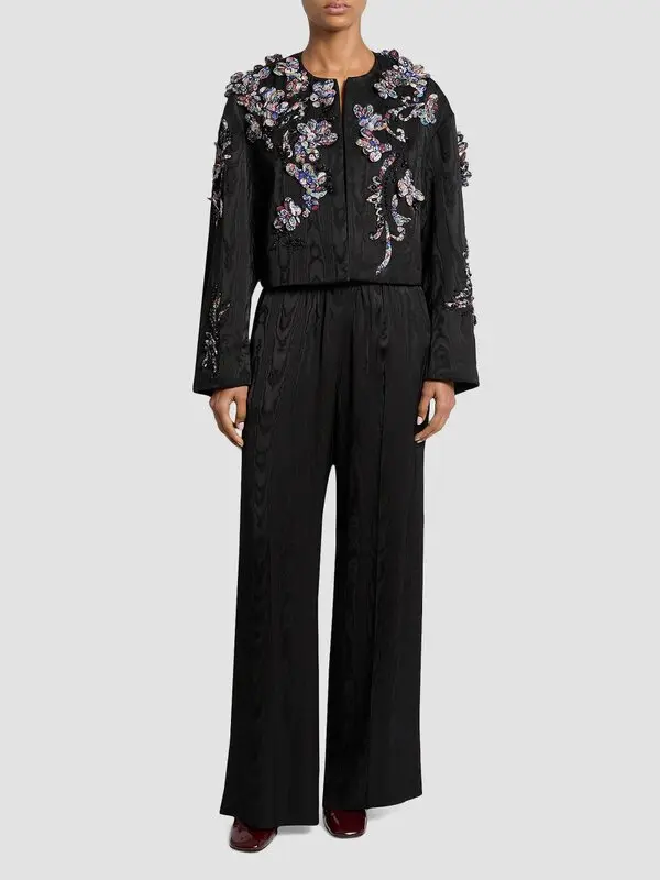 Dries Van Noten Vonda Floral Emboidered Jacket
