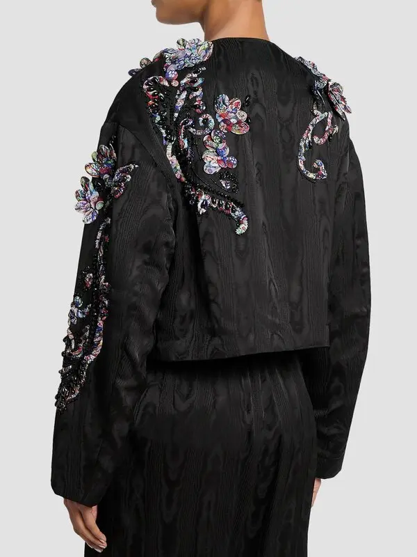 Dries Van Noten Vonda Floral Emboidered Jacket