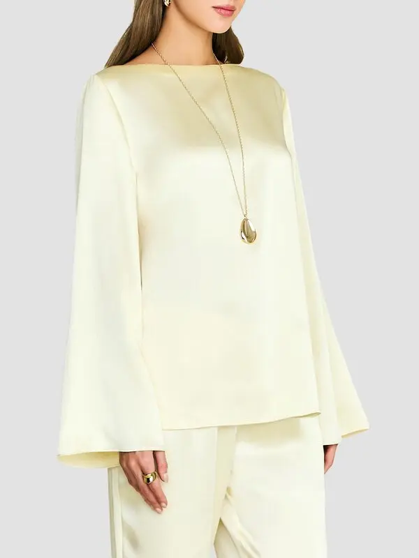 SEROYA Blaine Satin Blouse